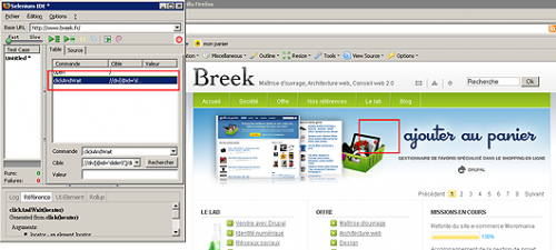 1. Préparer un plan de tests fonctionnels avec Selenium - Le lab de Breek 1. Préparer un plan de tests fonctionnels avec Selenium - Le lab de Breek