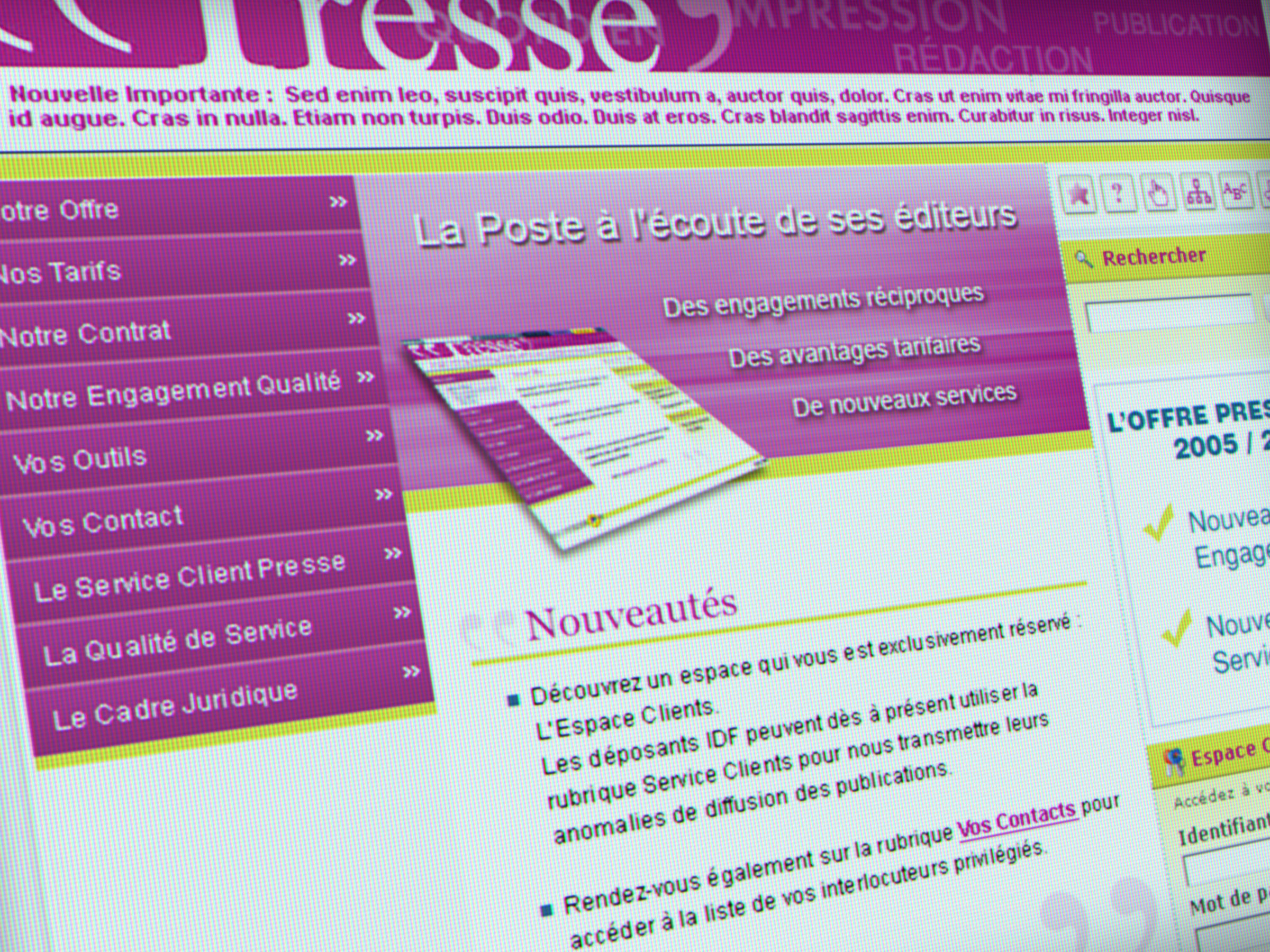 La Poste › Migration du site presse-poste.com de Spip vers Drupal ...